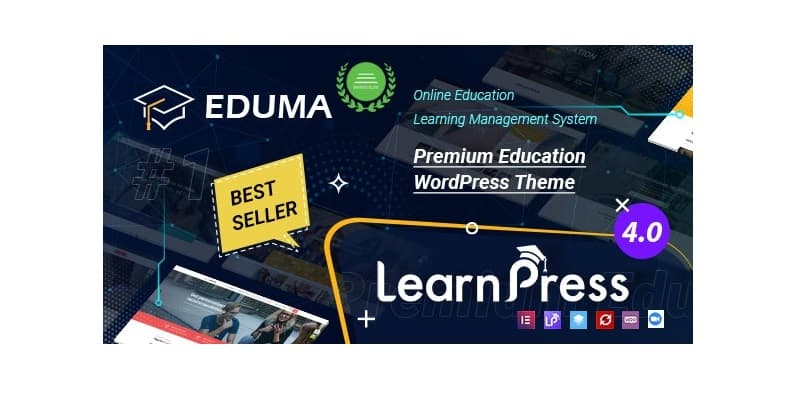 [最新版]Eduma主题免费下载WordPress教育主题下载 - 晓得博客 - 免费资源