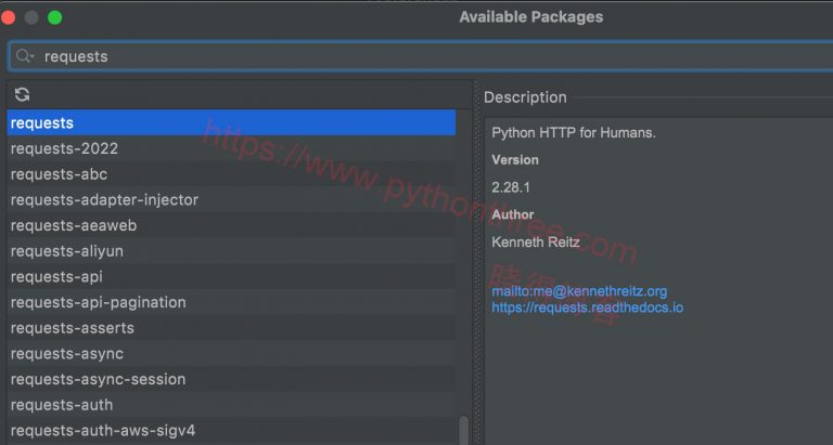如何在PyCharm上安装管理第三方库 - 晓得博客 - Pycharm教程