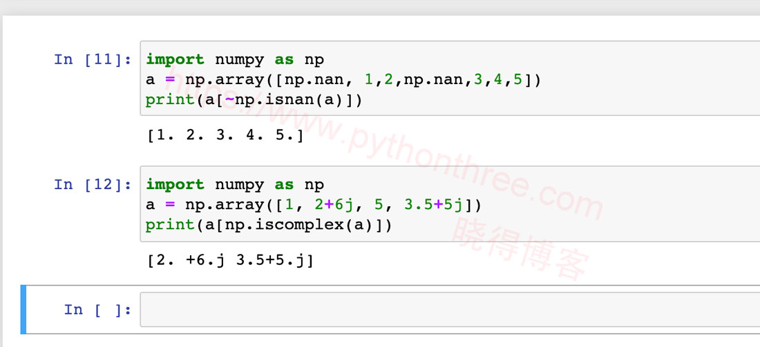 NumPy高级索引 - 晓得博客 - NumPy教程