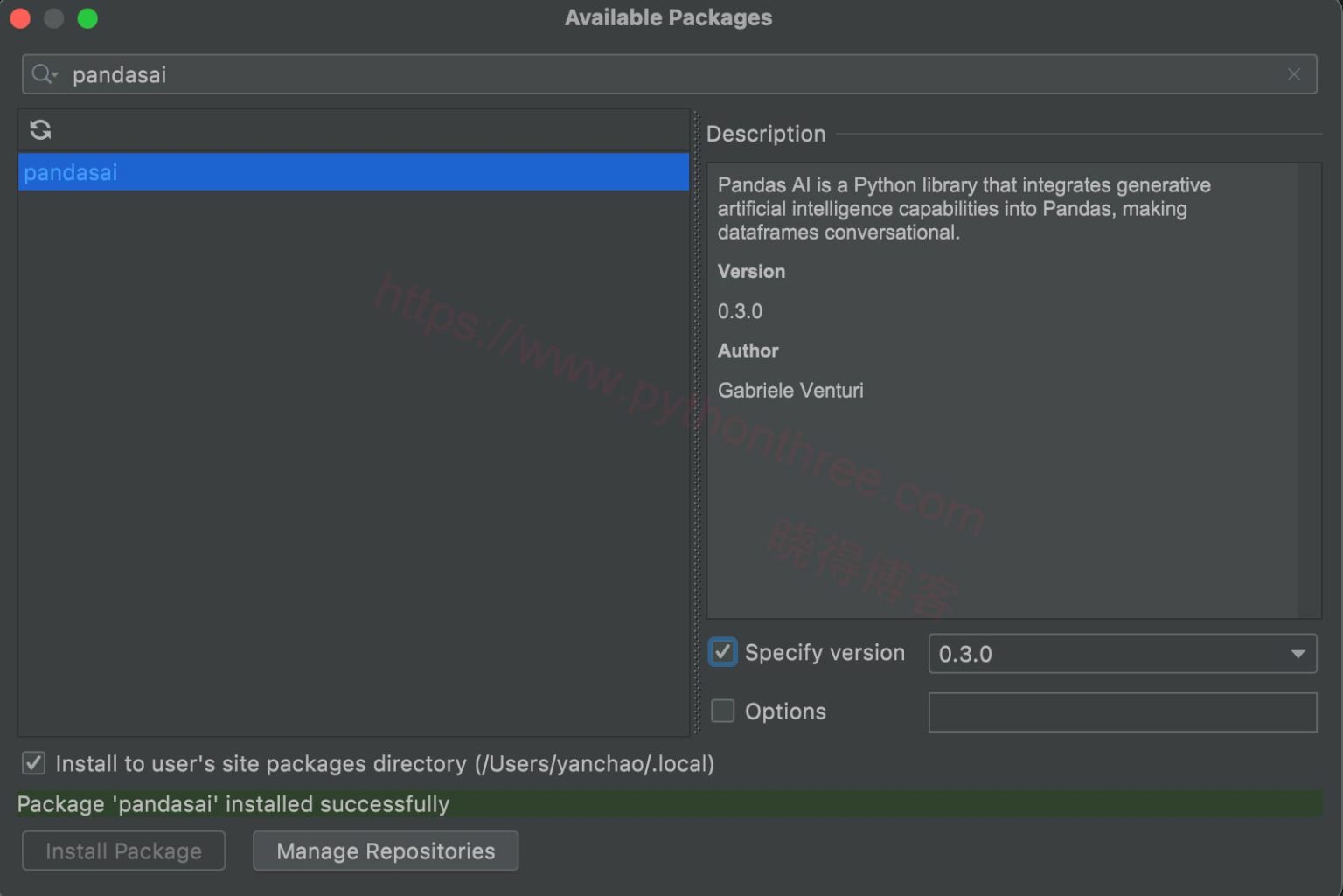 生成式AI Python库Pandas AI - 晓得博客 - Python