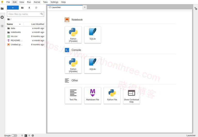 4种风格jupyter Notebook 晓得博客 Jupyter Notebook教程