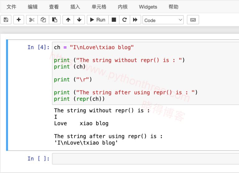 在python中打印转义字符的方法 晓得博客 Python