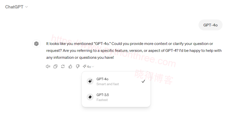 如何使用ChatGPT-4o - 晓得博客 - ChatGPT教程